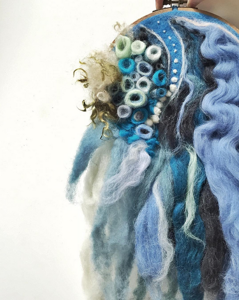 Decorative Wool Hoops - LoMaNa